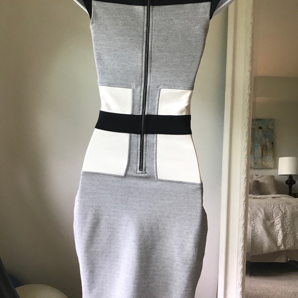 French Connection | Dresses | French Connection Colorblock Ponte Knit ...